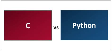 C против Python самых ценных различий которые вы должны знать Разработка программного