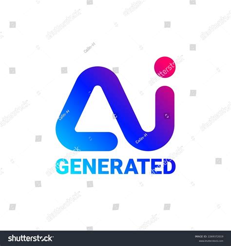 Vector Icon Artificial Intelligence Generated Content Stock Vector Royalty Free 2269372019