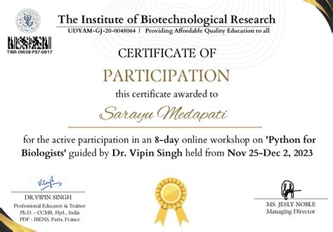 Sarayu Medapati On Linkedin Python Pythonforbiologists Codingforbiologists Biopython