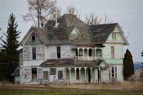 Oregon Abandoned Farm Houses Old Abandoned Buildings Abandoned Mansions