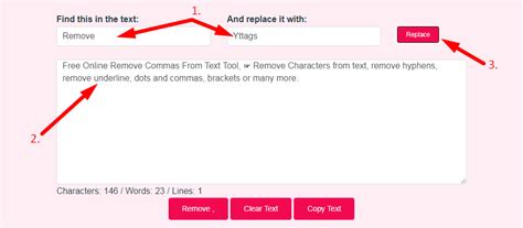 Remove Commas From The Text Case Converter Online Tool Yttags