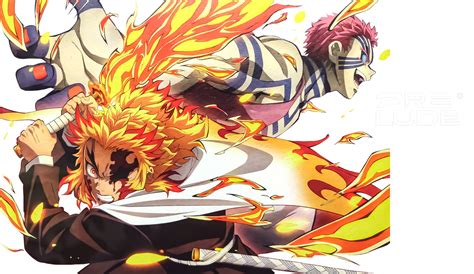 [render] Rengoku Vs Akaza Demon Slayer By Preludegfx On Deviantart