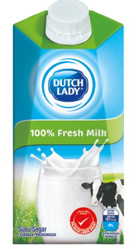 Dutch Lady 100 Fresh Milk 1l Dutch Lady Malaysia