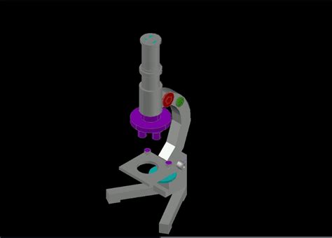 3d Microscope In Autocad Cad Download 91 46 Kb Bibliocad