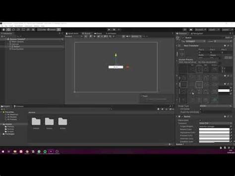 Unity UI Tutorial Anchors YouTube