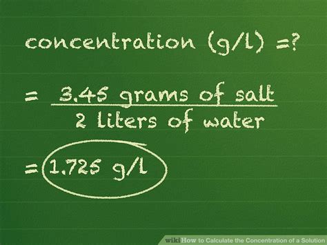 Easy Ways To Calculate The Concentration Of A Solution