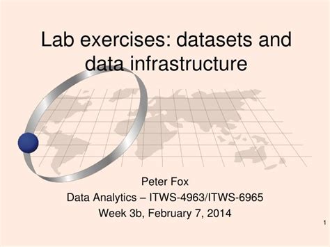 Ppt Lab Exercises Datasets And Data Infrastructure Powerpoint Presentation Id5181981
