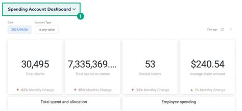 What Is The Spending Account Dashboard And Report