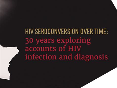Hiv Seroconversion Over Time 30 Years Exploring Accounts Of Hiv Infection And Diagnosis Kirby