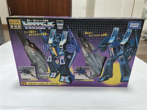 Takara Transformers G1 Encore 11 Skywarp And Thundercracker Reissue Misb Hobbies And Toys Toys