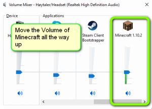 Fix Sound Not Working In Minecraft