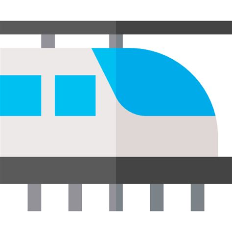 Hyperloop Basic Straight Flat Icon