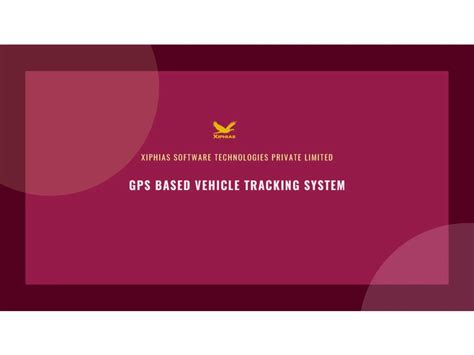 PPT GPS Based Vehicle Tracking System PowerPoint Presentation Free Download ID 8250281