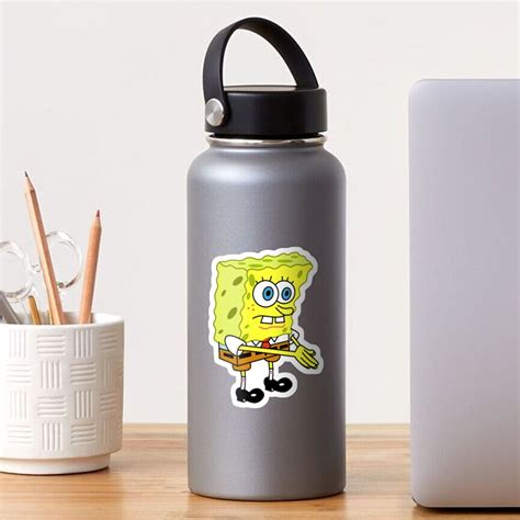 Spongebob Boi Inhale Meme Sticker Sticker For Sale By Billnyeisdope
