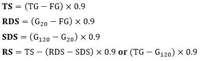 Nutritionally Important Starch Fractions And Sensory Acceptability Of