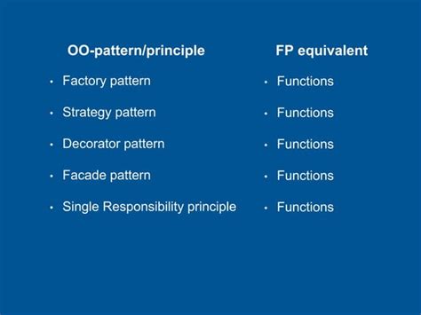 Functional Programming Principles Ppt