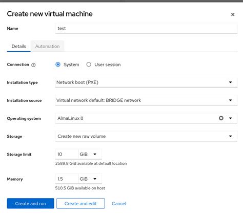 Cant Create A New Volume When Creating A New Vm When The Default Pool Is Lvm2 · Issue 1213