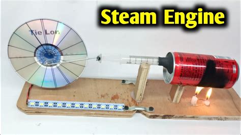 How To Make Steam Engine At Home Very Easy How To Convert Energy Into Electricity Free