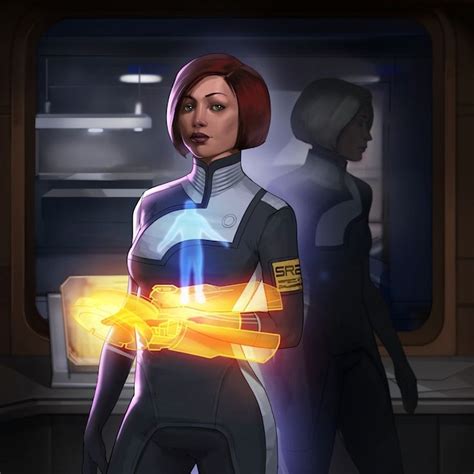 Mass Effect Archives Me3 Dr Chloe Michel Игровые арты Фэнтези Игры