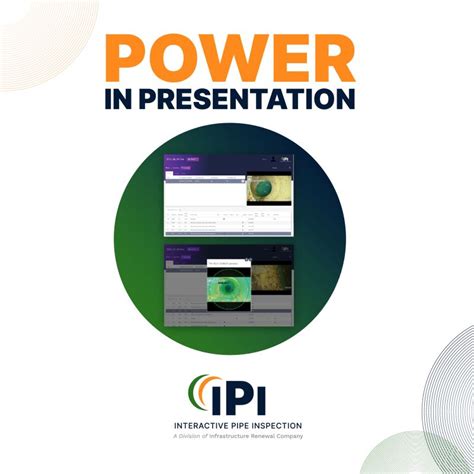 Ipis Data Presentation For Infrastructure Assessment Impact Pipe Inspection Ipi Posted On