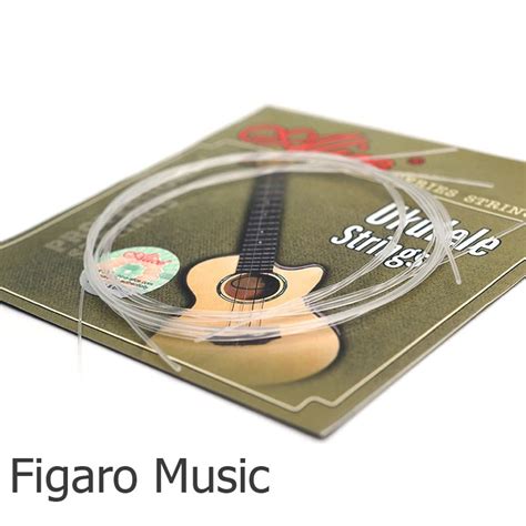 Alice Au04 Clear Nylon Ukulele Strings Original Alice 1 Set 4 Strings Shopee Philippines
