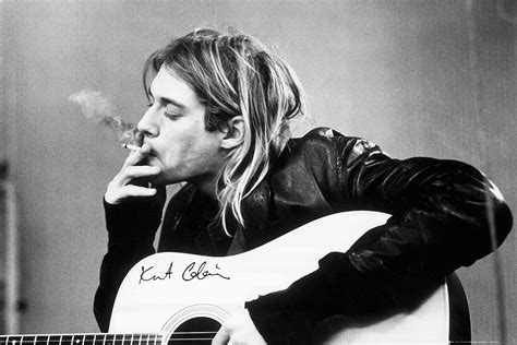 Kurt Cobain Smoking Wallpapers Wallpaper Cave