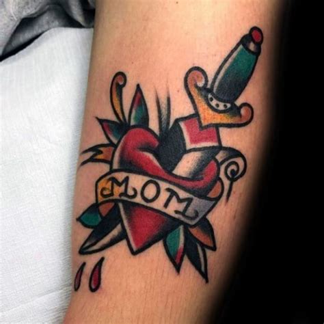 34 Mom Tattoo Heart Ideas Read This First