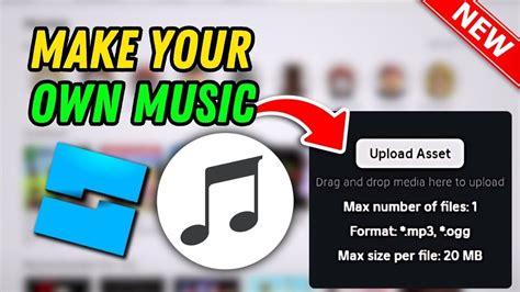 Roblox Tutorial How To Upload Your Own Audio For Free Youtube