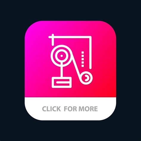 Experiment Physics Education Experiment Physics Mobile App Button Android And Ios Line Version