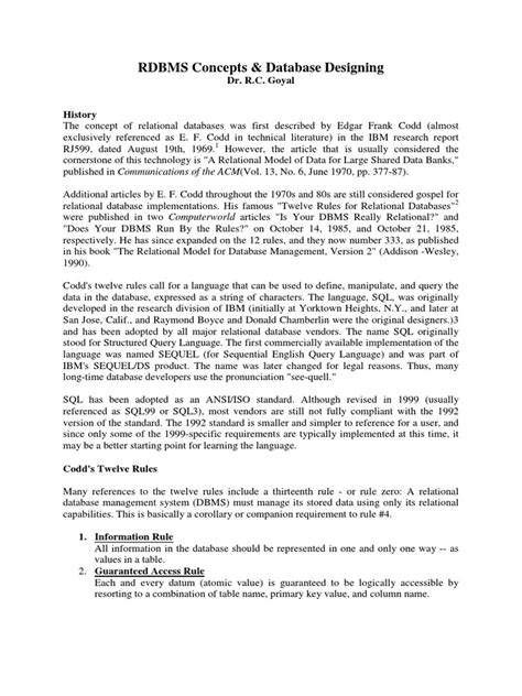 rdbms pdf pdf relational model sql