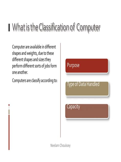 Ppt 4 Classificationof Computer Pdf A4agriculture