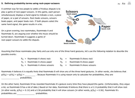 Probability Of Rock Paper Scissors