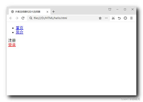 CSSCSS 复合选择器 ③ 并集选择器 并集选择器与后代选择器示例 腾讯云开发者社区 腾讯云