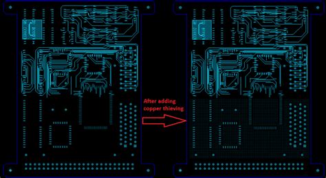 thieving allegro x pcb editor pcb design and ic packaging allegro x cadence community