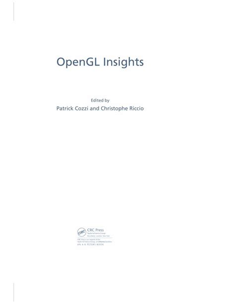 Pdf Opengl Insights Chapter On Angle Pcozziopenglinsightsopenglinsights