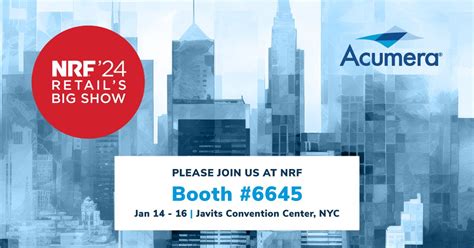 Acumera Inc On Linkedin Acumera Nrf2024 Reliant Applications Networks Implementation…