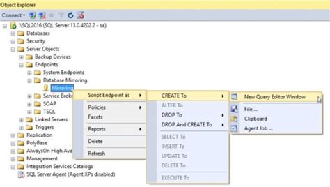 Sql Server Database Mirroring Login Attempt Failed With Error Connection Handshake Failed