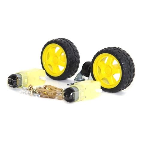 Kit Chassi 2 Rodas Robótica Robô Projeto Arduino Carrefour