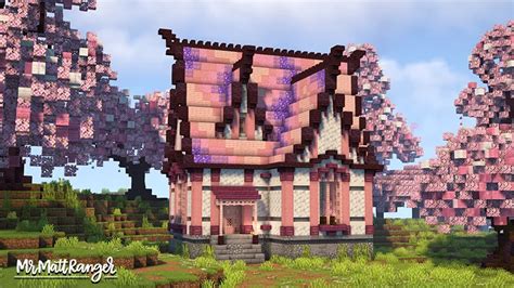Fantasy Cherry Blossom House Interior World Download Minecraft Map