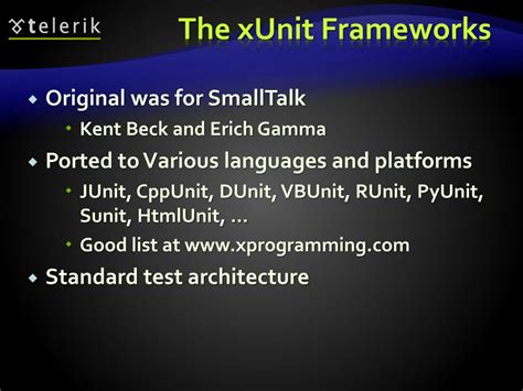 Ppt Unit Testing And Test Driven Development Powerpoint Presentation Id3073017
