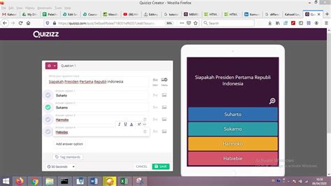 Tutorial Kuis Online Dengan Quizizz Bagian