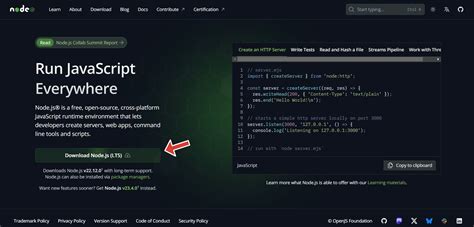 Installation Of Nodejs Spaceship 🛸