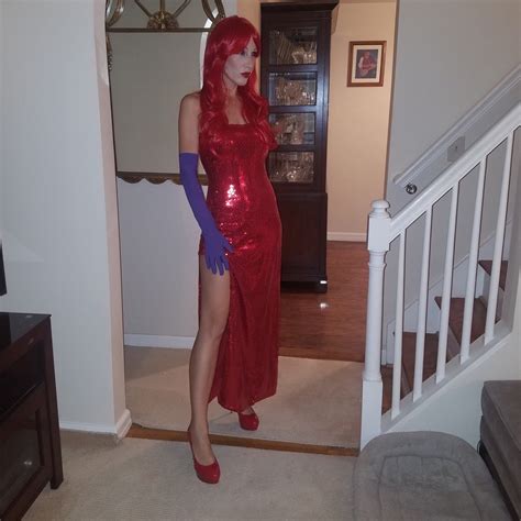 Adult Jessica Rabbit Halloween Costume Gem