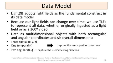 Lightdb A Dbms For Virtual Reality Video Ppt Download