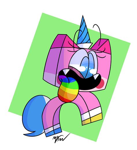 Rainbow Tongue By Kibblecomics On Deviantart