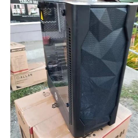 Inplay Meteor 03 01 White Mid Tower Gaming Case Pc Case Desktop Computer Gaming Case Computer