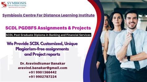 Scdl Pgdba Assignments And Projects I Scdl Pgpsm Assignments And Projects
