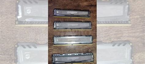 Оперативная память Ddr4 Crucial Ballistix купить в Калининграде с