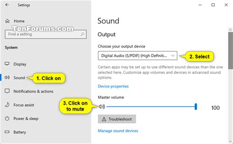 How To Mute And Unmute Sound Volume In Windows 10 Tutorials