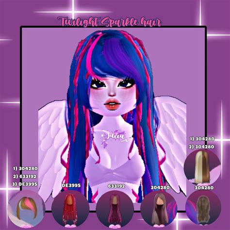 Twilight Sparkle Hair